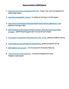 Resource Guide for CASPER Reports | Functional Pathways | Therapy that ...